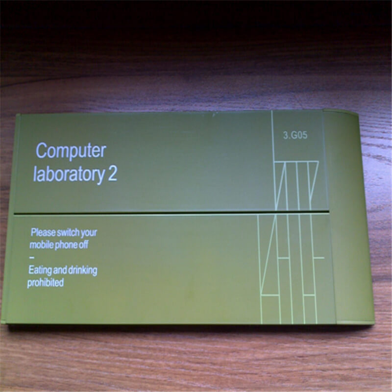 Flat Wall Sign E11B1 - Buy Sign Plate, Wall Sign, Sign Board Product on ...