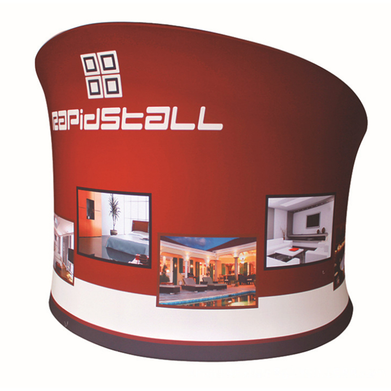 Semi-circle Wall Display E03A6 - Buy Backwall Display, Backdrop Display ...