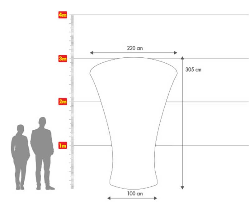 Cyclone Display Stand E03G3 - Buy Flare Display, Morning Glory, Floor ...