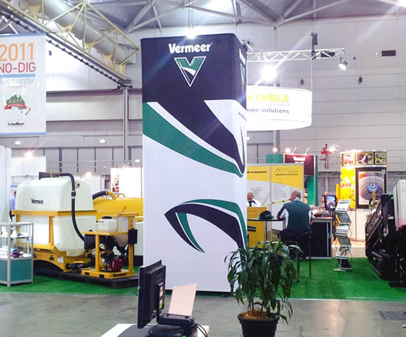 Square Column Display E03G7 - Buy 3D Column Stand, Tension Fabric Tower ...