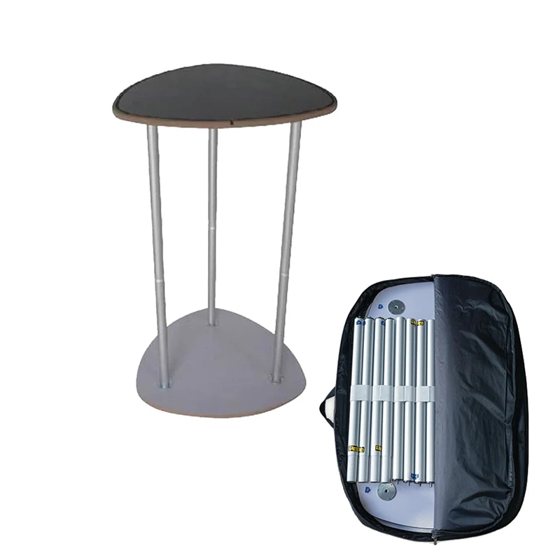 Triangular Counter E03B2 - Buy Portable Demo Table, Advertising Table ...