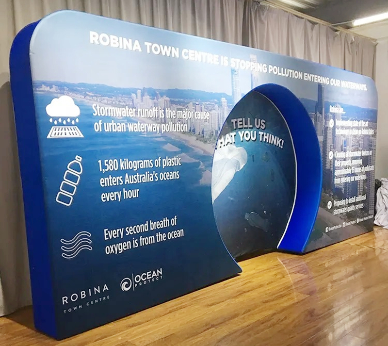 Concave Display E03G15 - Buy Expo Banner, Fabric Wall Display, 3D ...