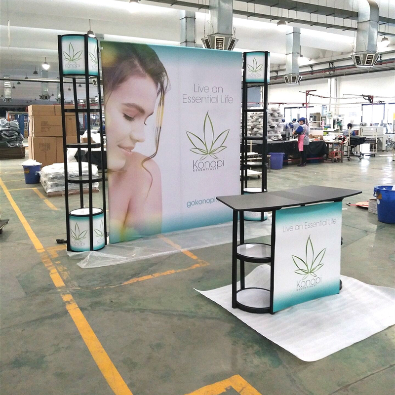 10ft*10ft Single Booth E01B5 - Buy Booth Backdrop, Folding Booth ...