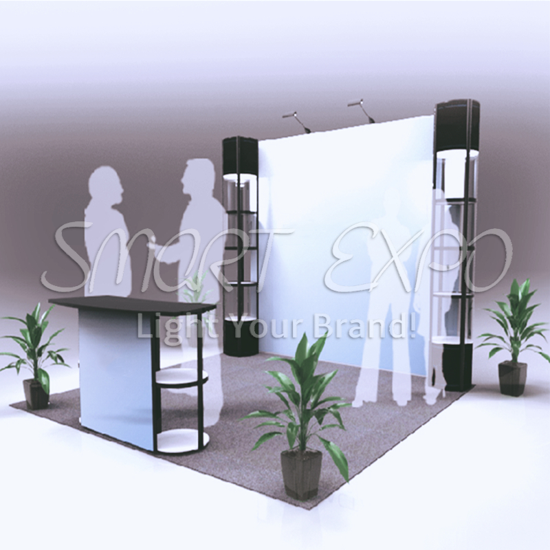 10ft*10ft Single Booth E01B5 - Buy Booth Backdrop, Folding Booth ...