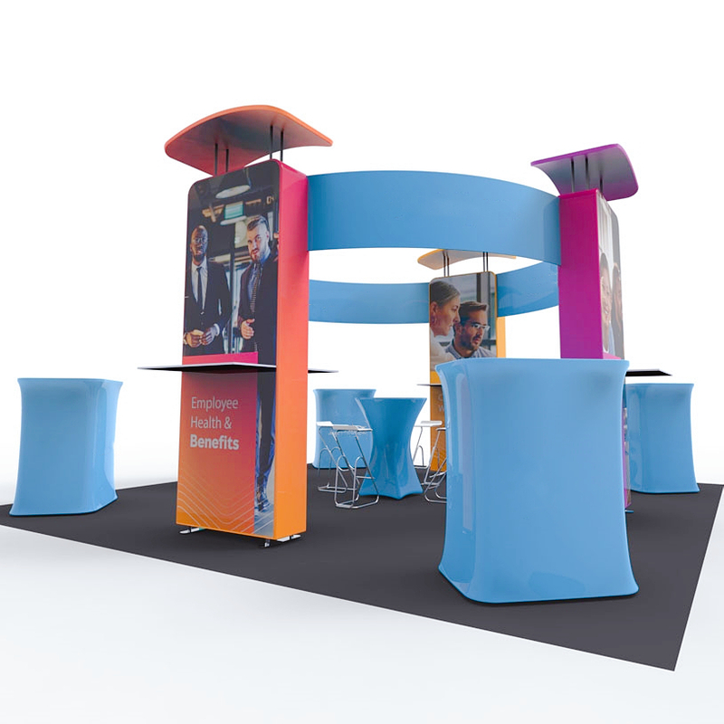 6X6 Exhibition Stand E01C3-1 - Buy Trade Exhibition Stand, Modular ...