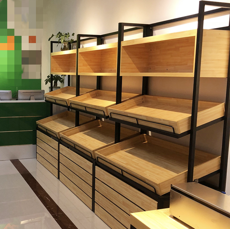 Store Fruit Rack E19-2 - Buy Retail Fruit Racks, Retail Fruit Counter ...