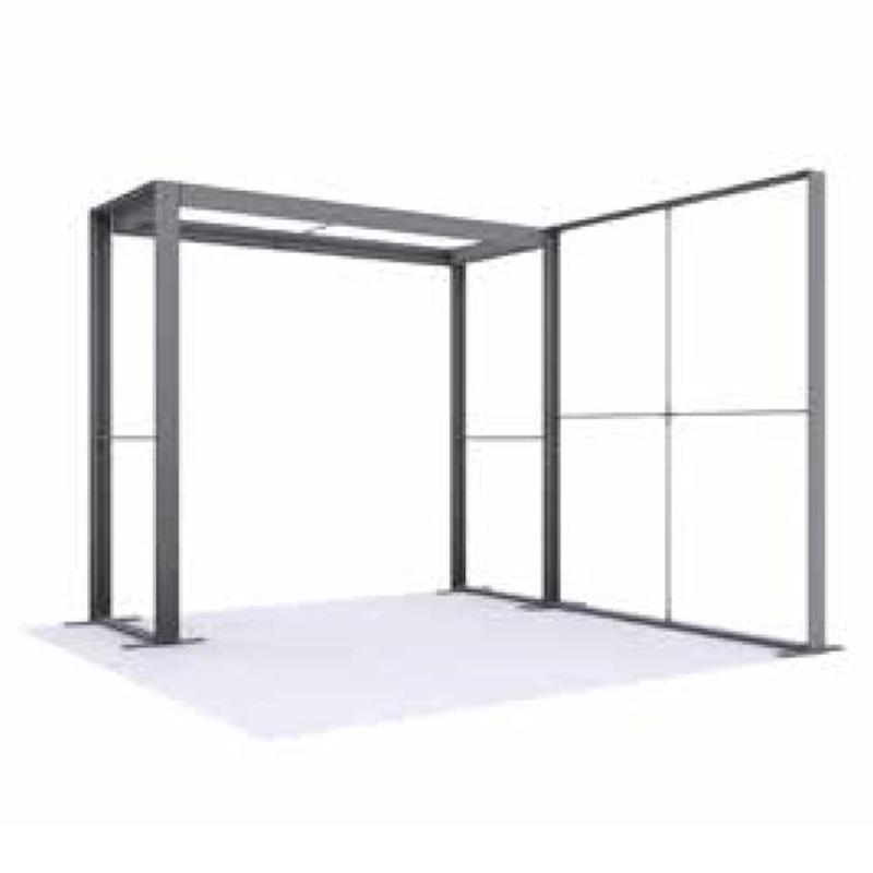 Modular Lightbox Kiosk E01D25 - Buy Illuminated Trade Booth ...
