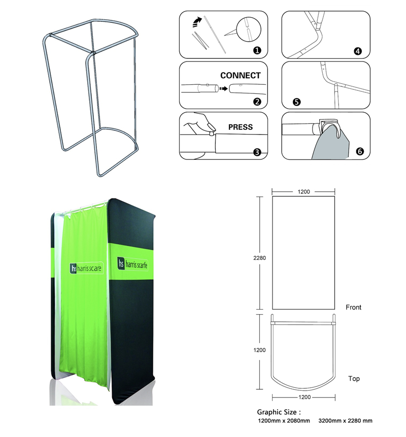 Portable Dressing Room E03F - Buy Change Room, Dressing Room, Fitting ...