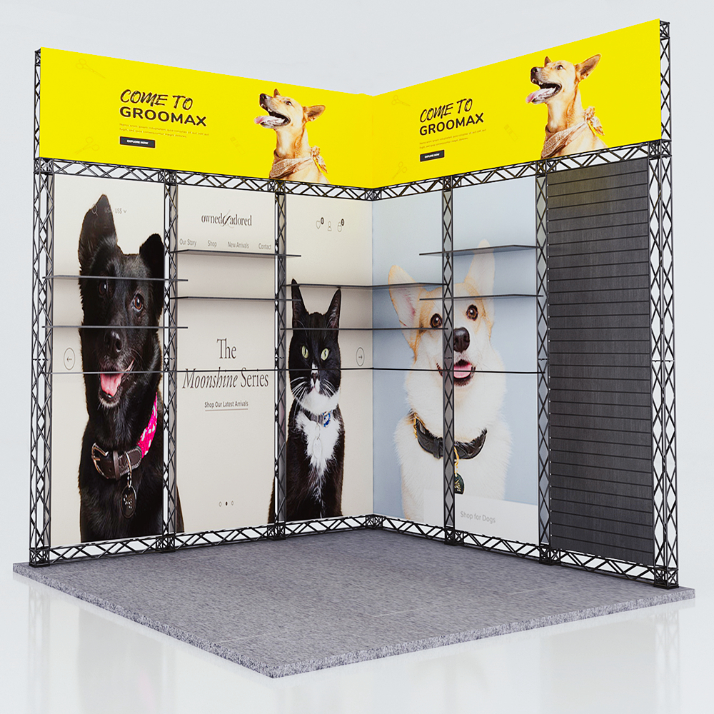 10ft*10ft Truss Tradeshow Booth E01E1 - Buy Modular Truss System, Truss ...