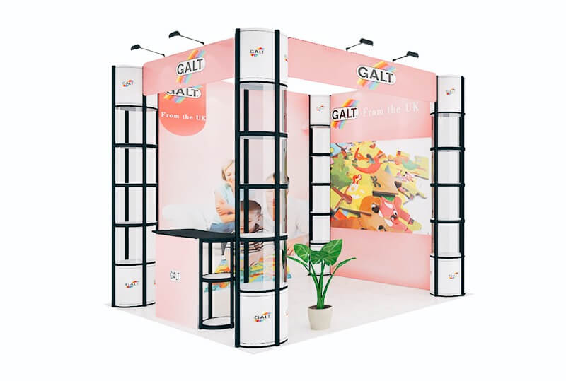 10ft*10ft Booth Stand E01B4 - Buy Booth Builder, Modular Booth, Modular ...