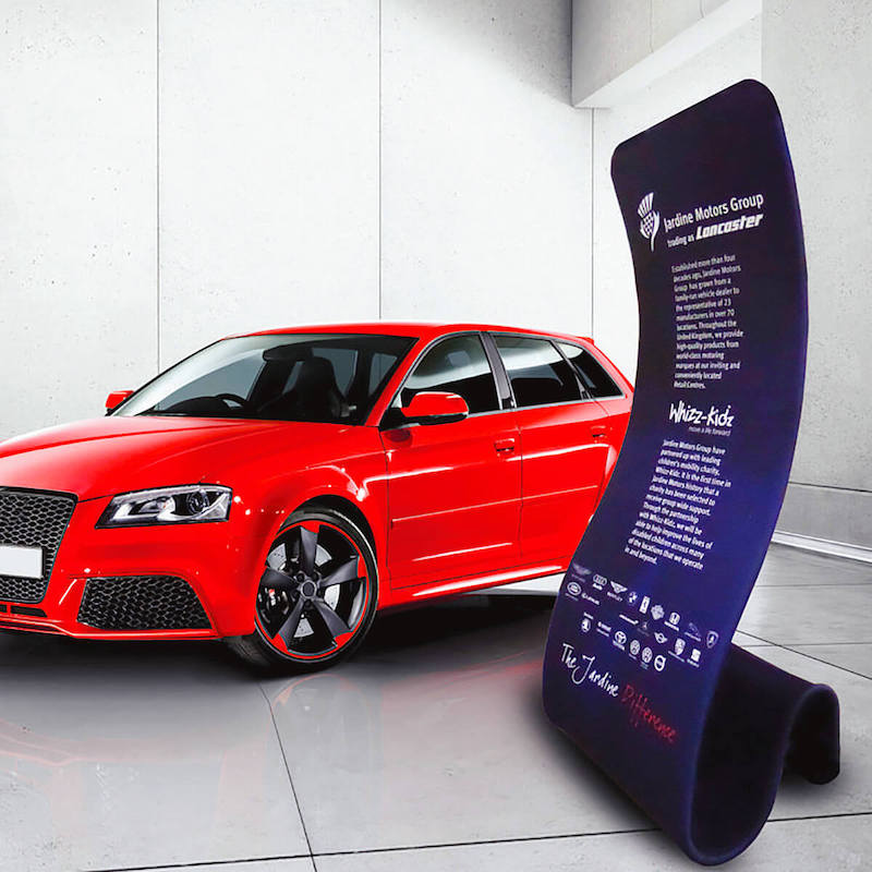 Banner Stand E03C2 - Buy Display Banner, Cobra Banner, Snake Banner ...