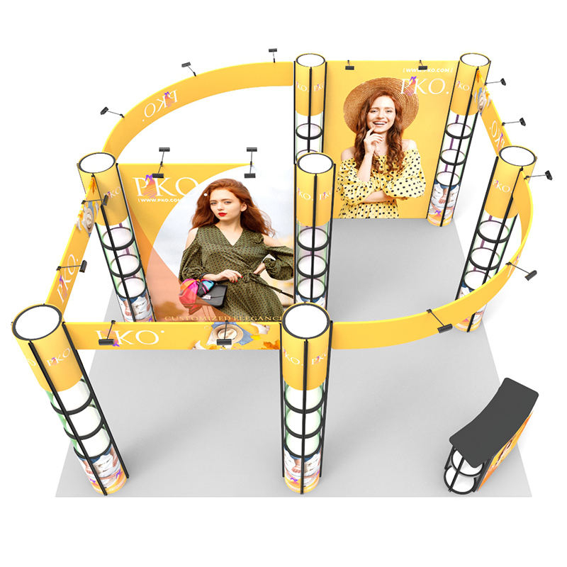 20ft*20ft Trade Booth E01B12 - Buy Modular Booth, Booth Stand Solution ...
