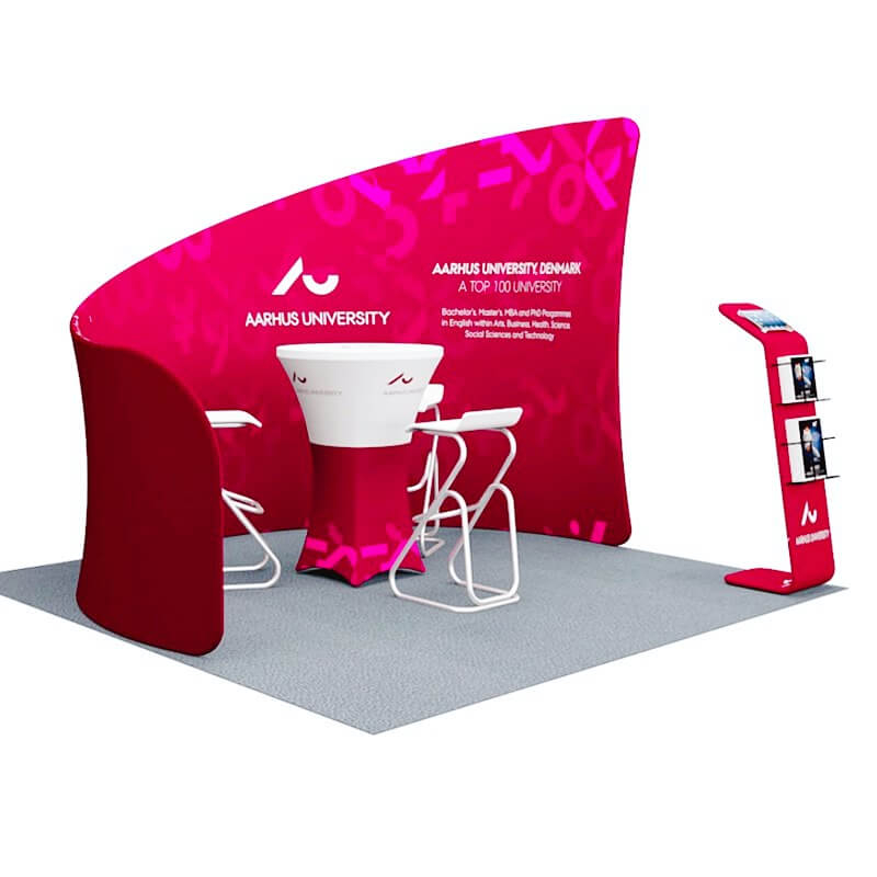 Semi-circle Wall Display E03A8 - Buy Trade Show Banner, Banner Display ...
