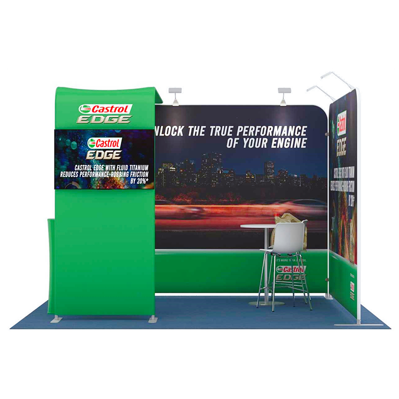 10x10 Trade Show Display E01C1-29 - Buy Easy Assembly Booth, 10ft Wide ...