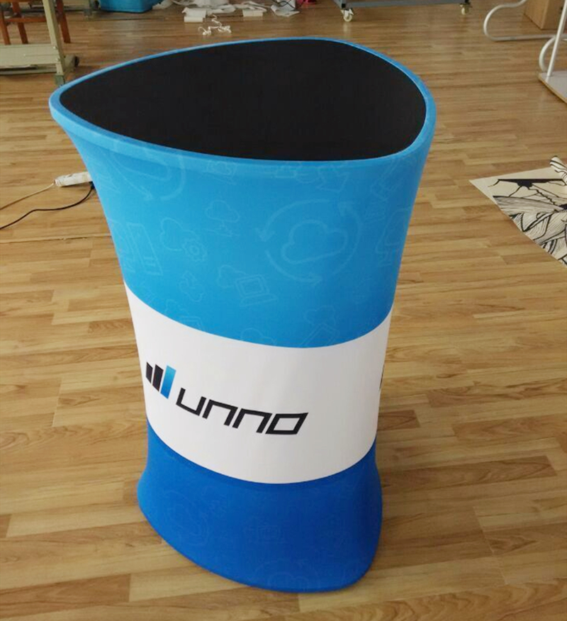 Triangular Counter E03B2 - Buy Portable Demo Table, Advertising Table ...